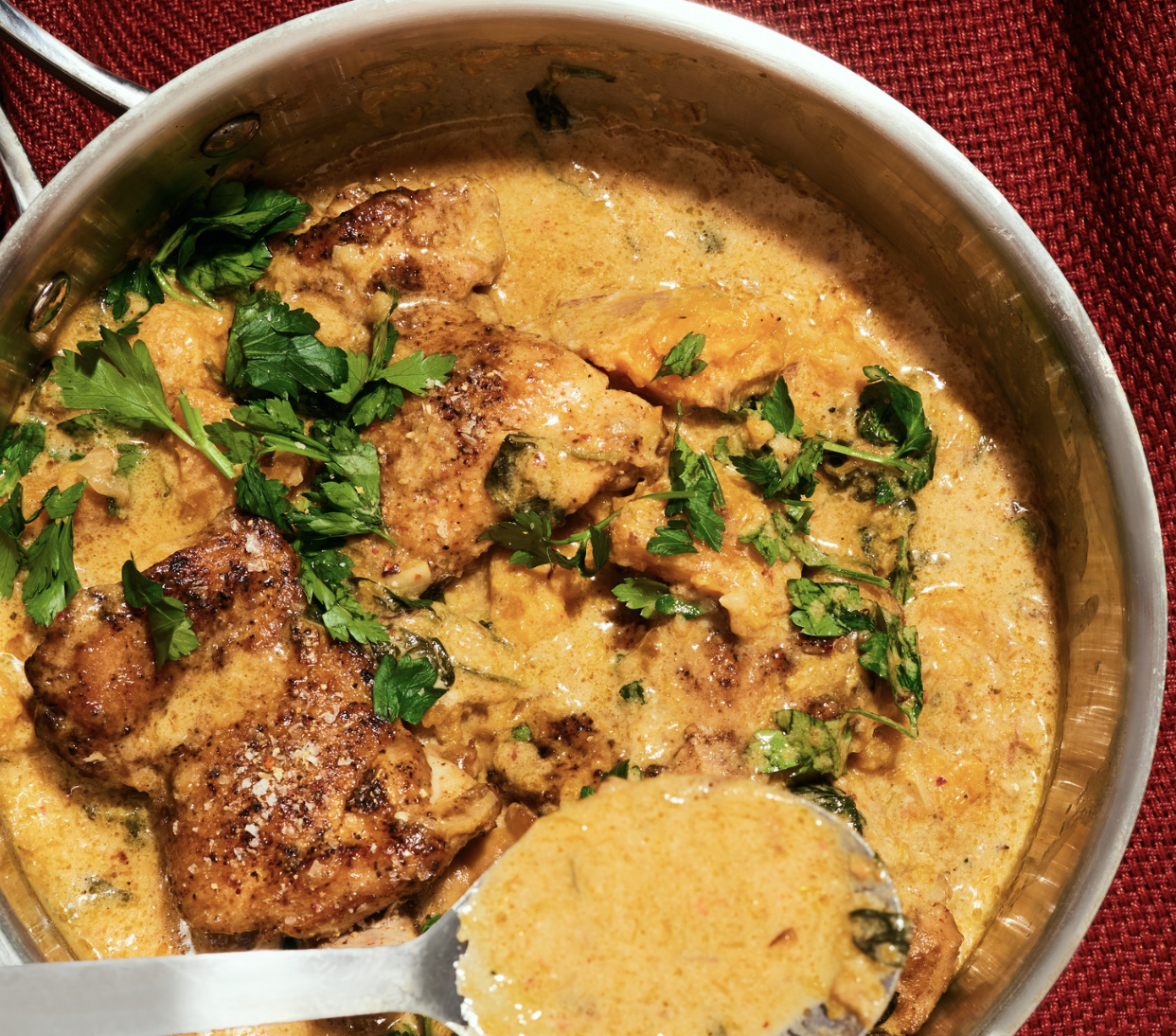 Chef Will Coleman’s Coconut Braised Chicken Thighs – Tamron Hall Show